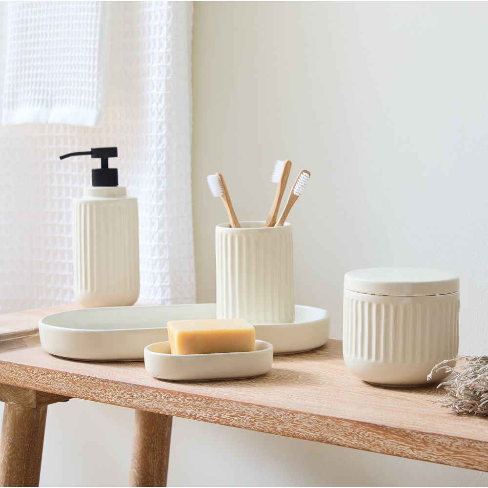 Carved Ceramics Bath Accessories West Elm Australia